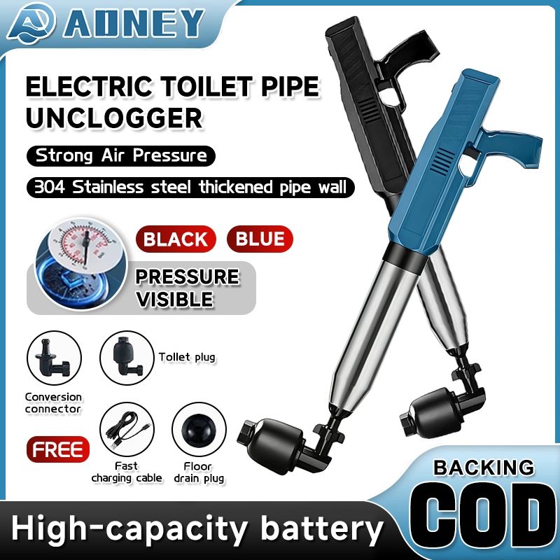 Toilet Dredging Artifact Toilet Cleaner Drain Declogger Air Plunger ...
