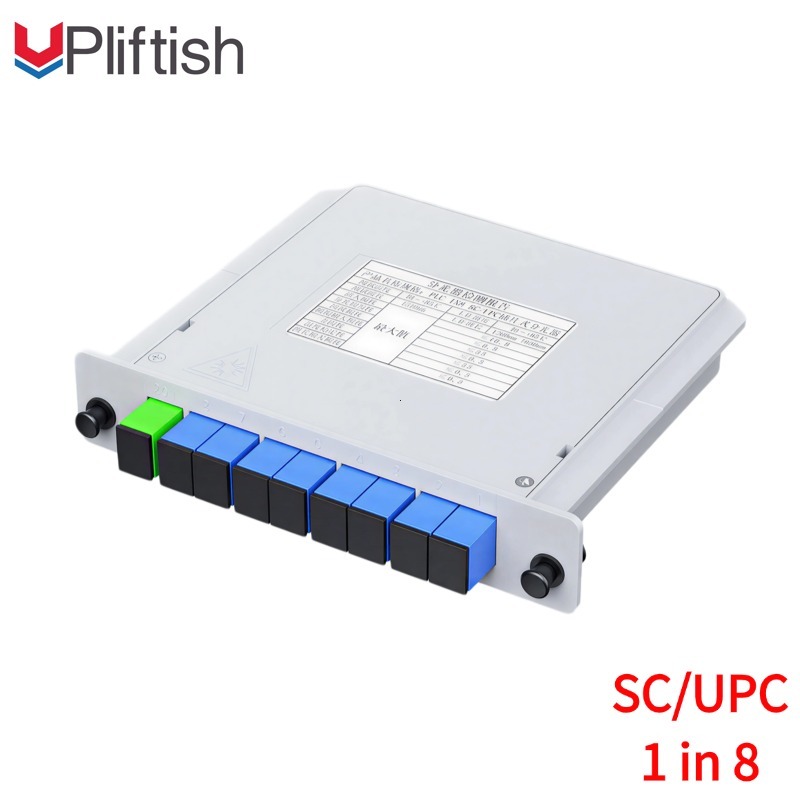 Upliftish 1*8/1*16 SC UPC Fiber Optic PLC Splitter PLC Cassette Box ...