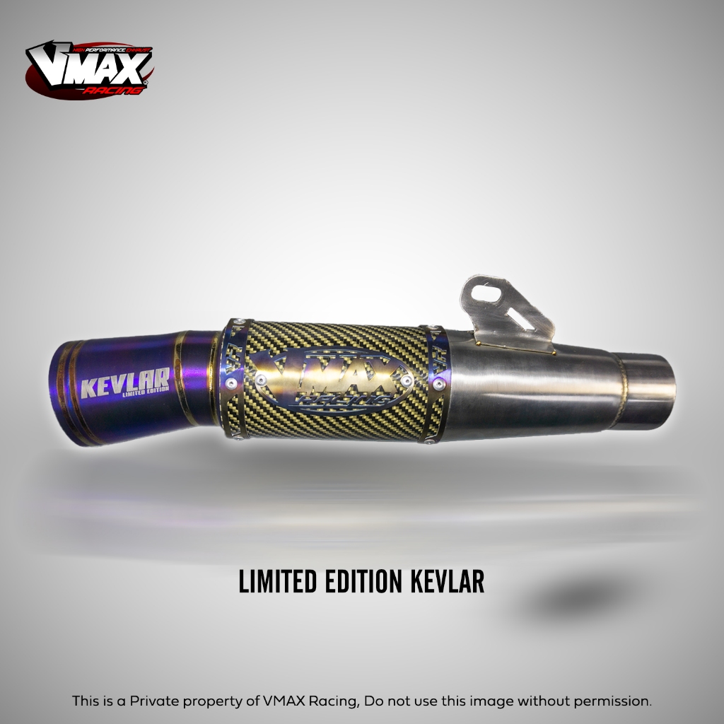 Vmax Racing Kevlar Full System (Motorcycle Exhaust) | Shopee Philippines