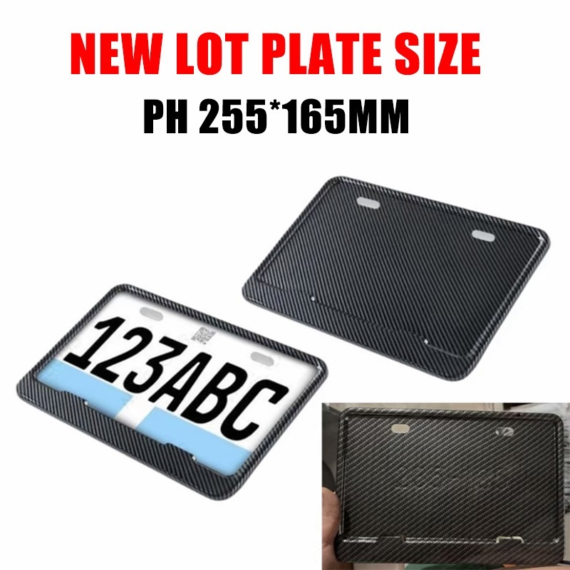 Plate Number Holder protector Motorcycle Front Rear License Plate Frame ...