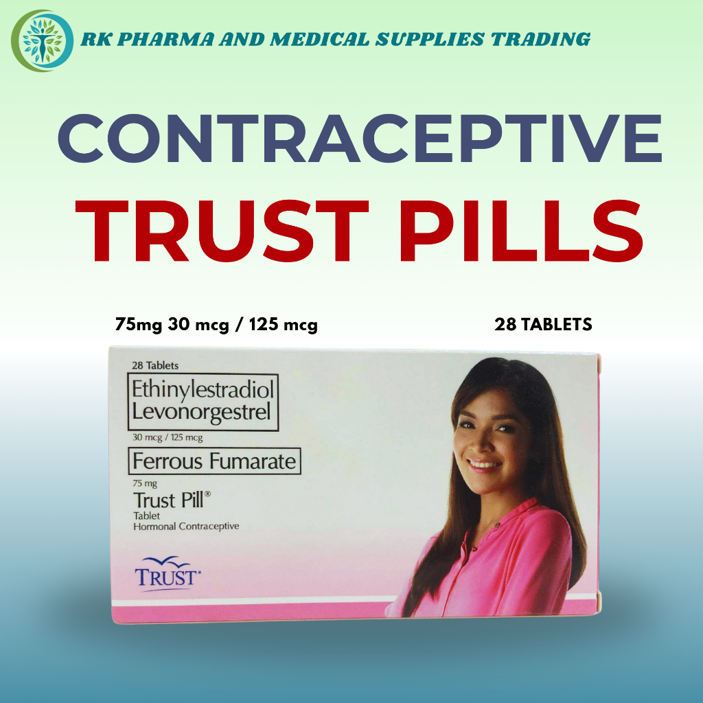 TRUST PILLS 28 TABLETS 100% FDA APPROVED AUTHENTIC | Shopee Philippines