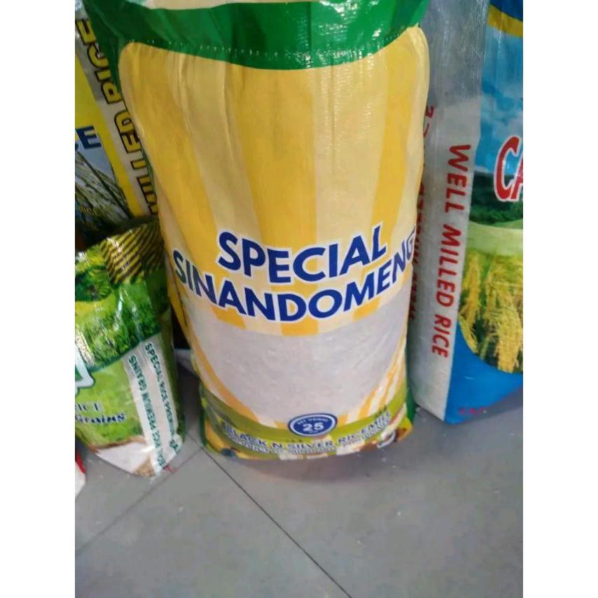 SINANDOMENG SPECIAL RiCE 25kg | Shopee Philippines