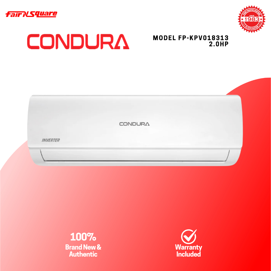 Condura Split Aircon Inverter 2HP (FP-53KPV018313) | Shopee Philippines