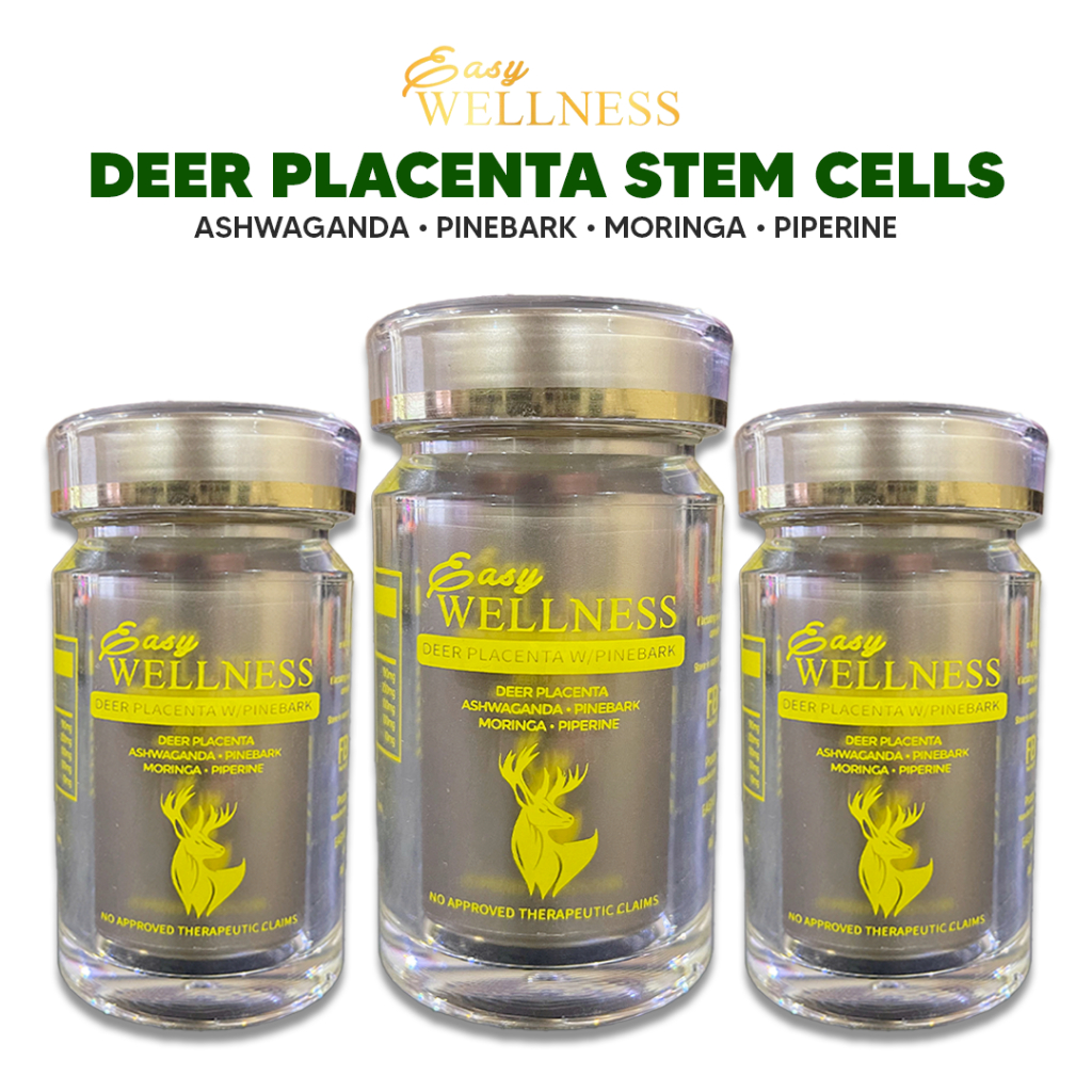 Easy Wellness Deer Placenta Stem Cell with Pine Bark - Cell Renewal and ...