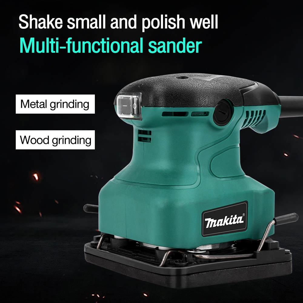 Original Electric Sander 220V 400W Orbital Sanding Polishing Machine ...