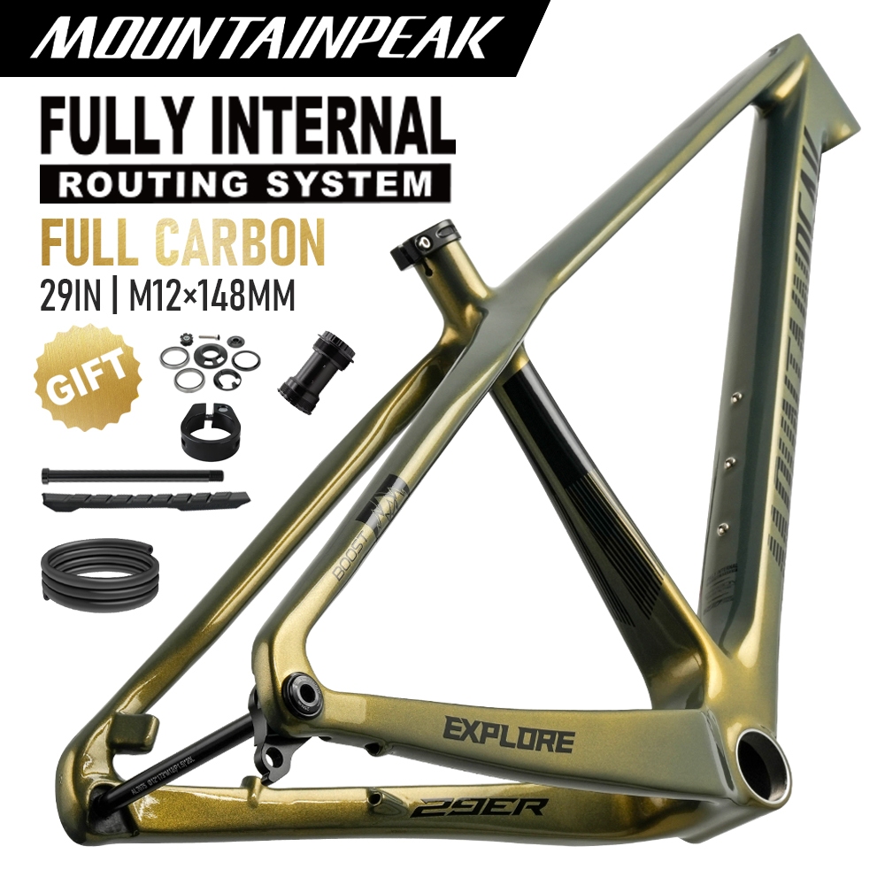 MOUNTAINPEAK EXPLORE 2026 29er Carbon Frame MTP Boost Thru Axle W/Bb ...