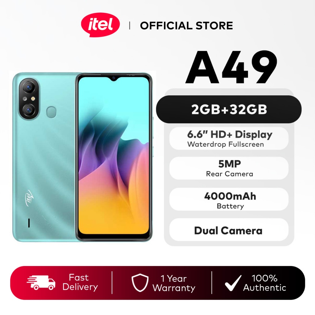 itel A49 LTE (2GB/32GB) | Shopee Philippines