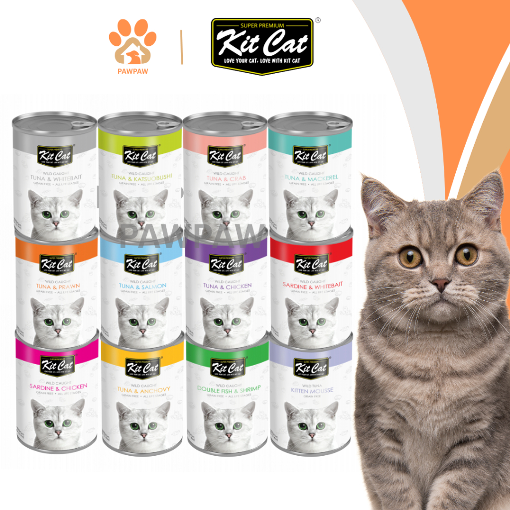 Kit Cat Premium Canned Food 400g Adult Kitten | Shopee Philippines