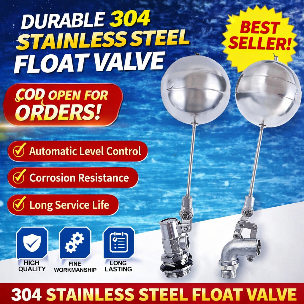 STAINLESS FLOAT VALVE 1/2 3/4 1 float valve for water tank Water tower ...