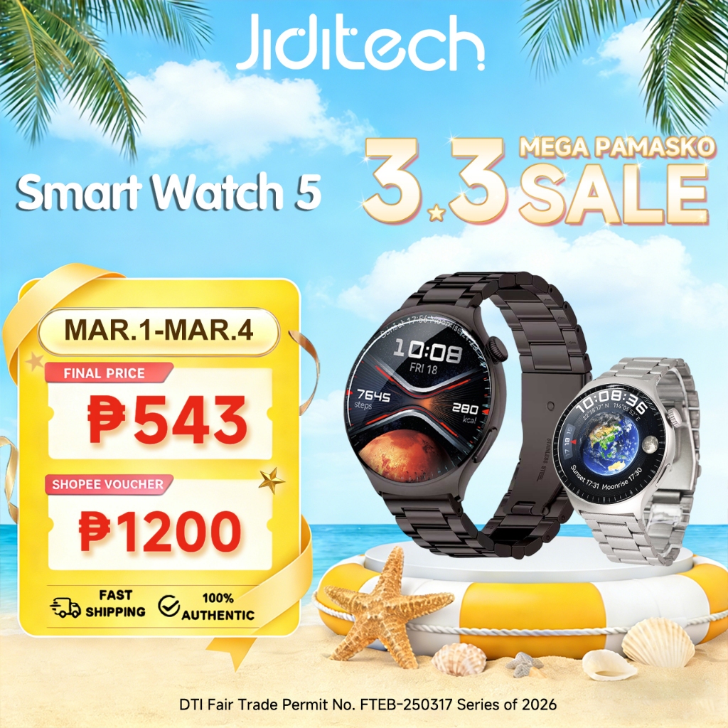 Jiditech X JSYES Smart Watch 1.52"'HD Screen Health Monitoring ...