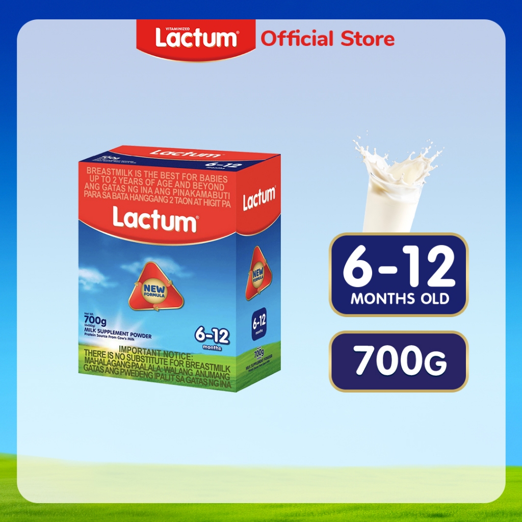 Lactum for 6-12 Months Old Milk Supplement Powder 700g | Shopee Philippines