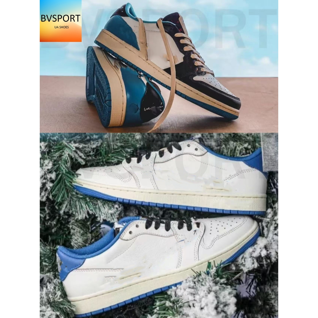 BVSPORT UA Sneakers TS x Frag x 1 Lowcut Rubber Blue White Blue Shoes ...