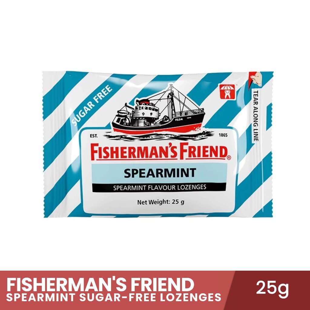 FISHERMAN'S FRIEND Spearmint Sugar-free Lozenges 25g | Shopee Philippines