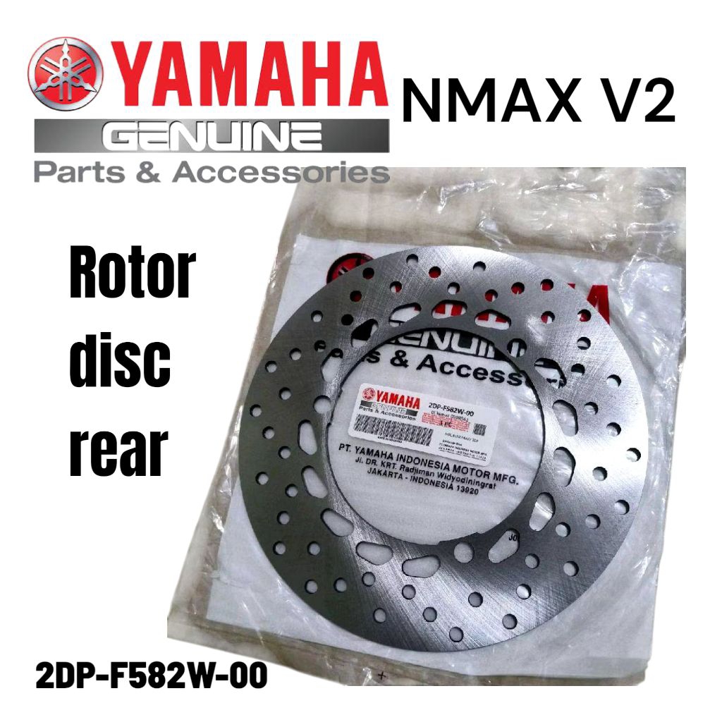 YAMAHA STOCK ROTOR DISC SET FRONT REAR SET NMAX V2/ AEROX V1/V2 ...