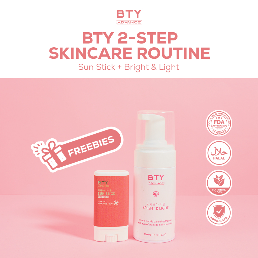 2 STep SKincare Routine (Bright and Light with Sunstick) (BL+SS ...