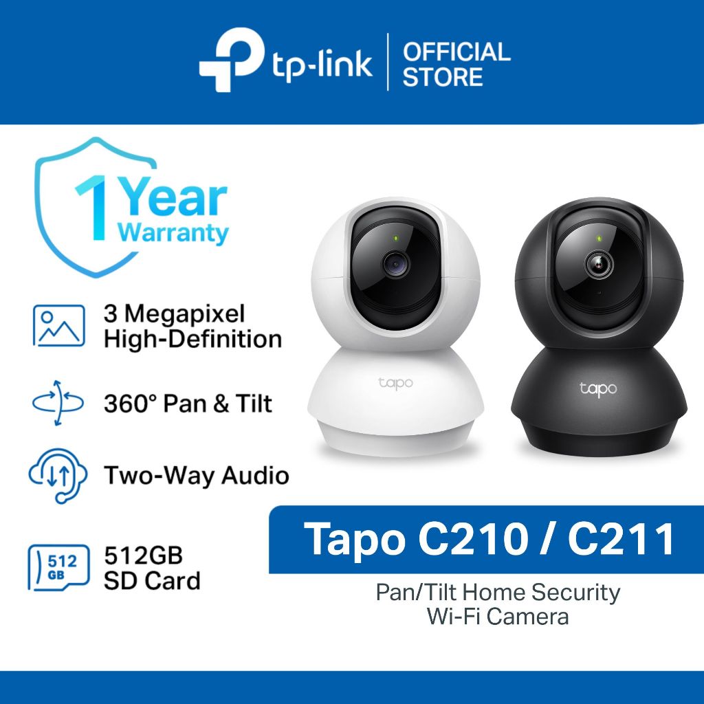 TP-Link Official Store | Tapo C210/C211 | Indoor CCTV Camera | Baby ...