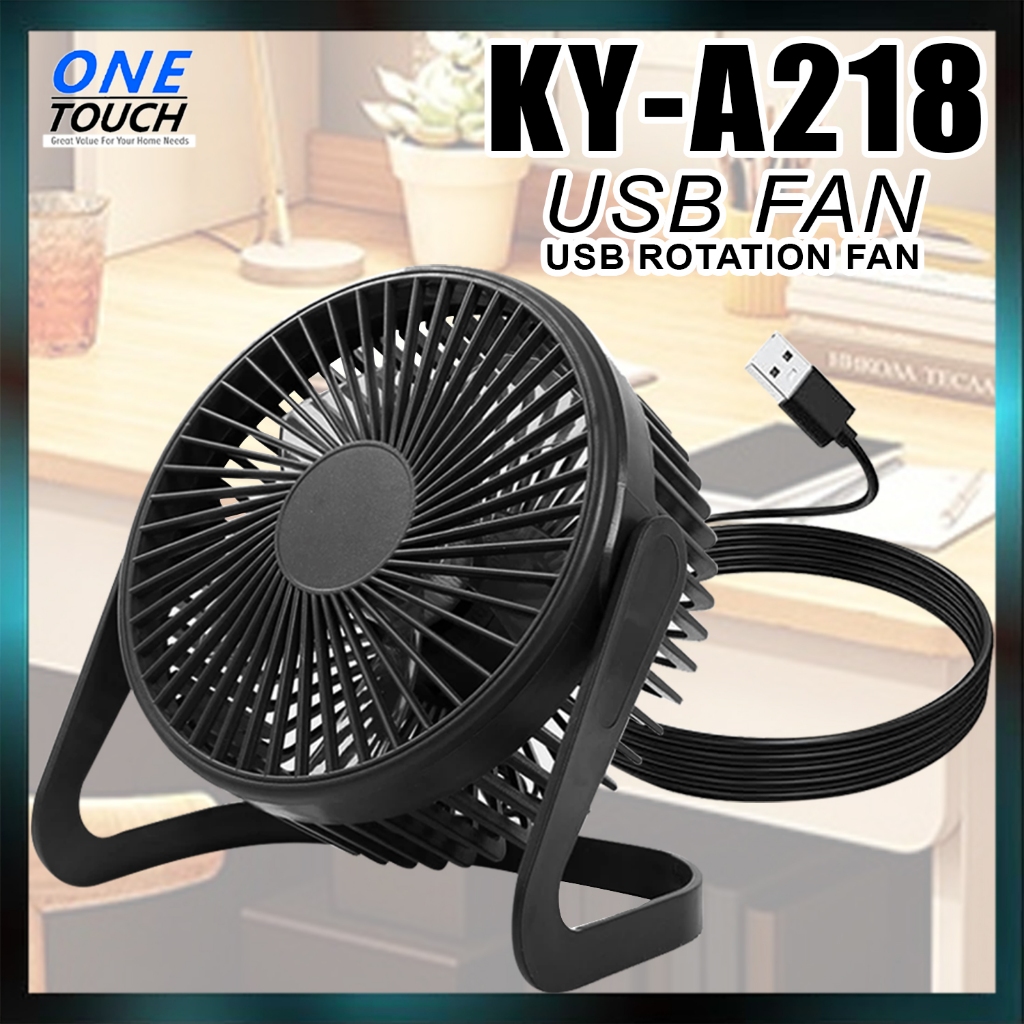 Desk Fan Glamour Small Table Fan 4 Inch Mini Portable USB Powered Quiet ...