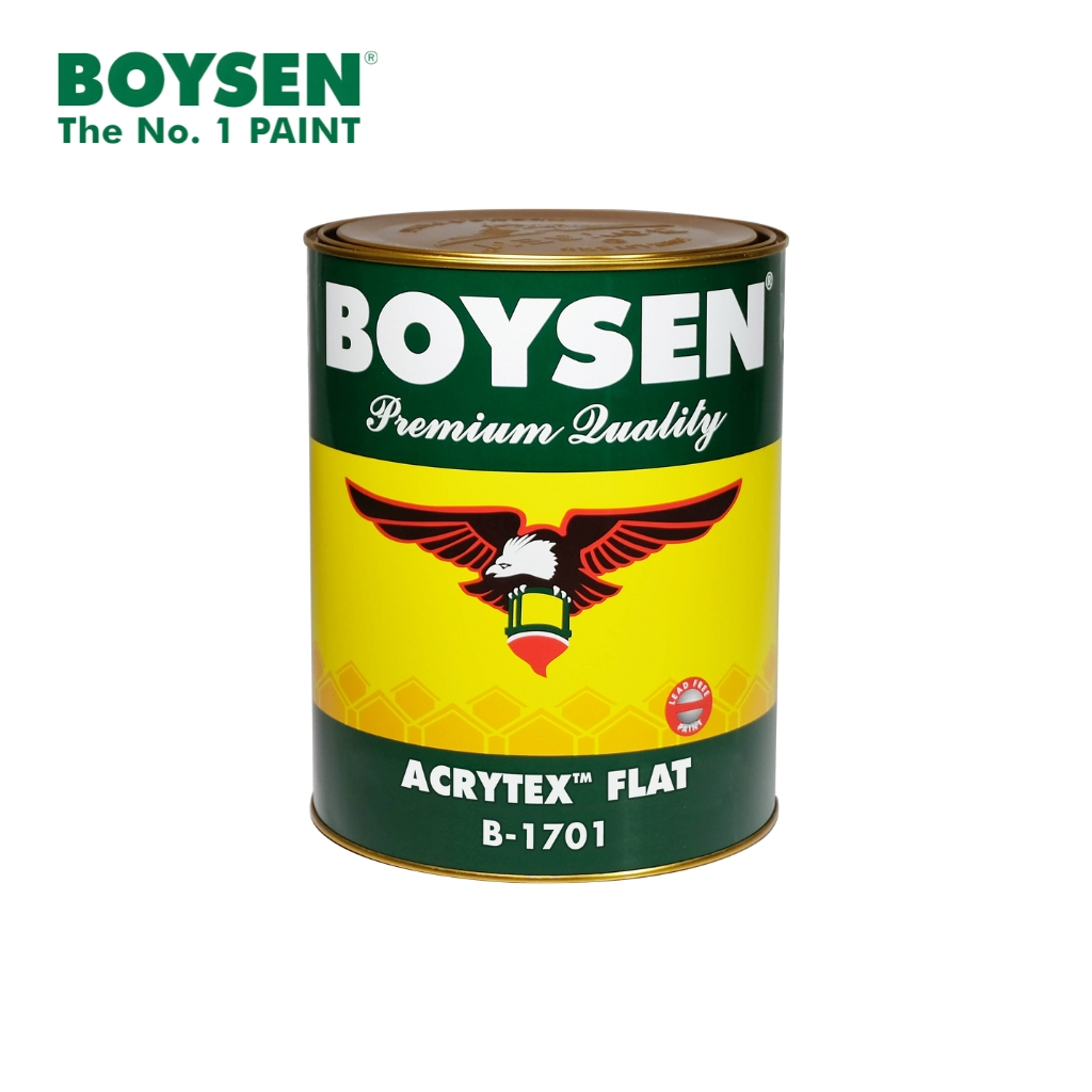 Boysen Acrytex Flat 4L | Shopee Philippines