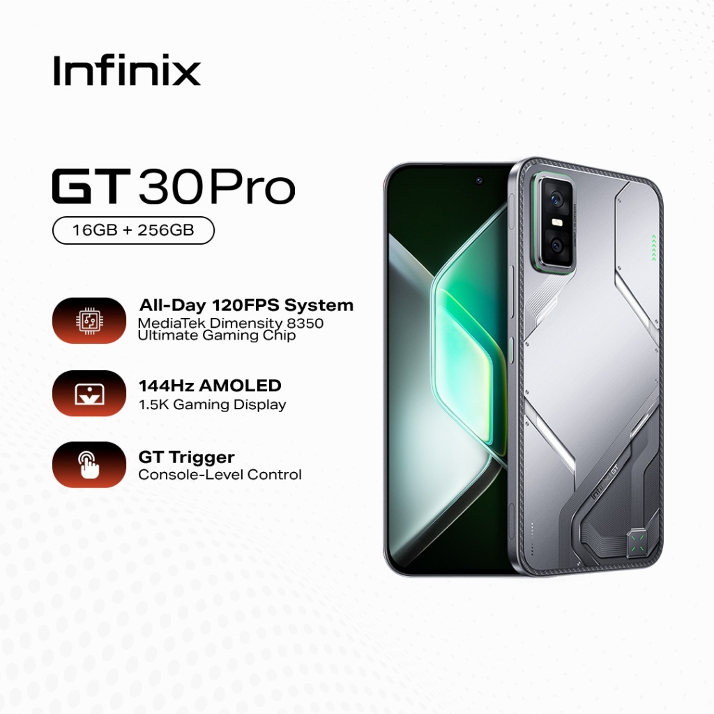 GT30 Pro Smartphone |8GB+256GB / 12GB+512GB| Dimensity 8350 Ultimate 5 ...