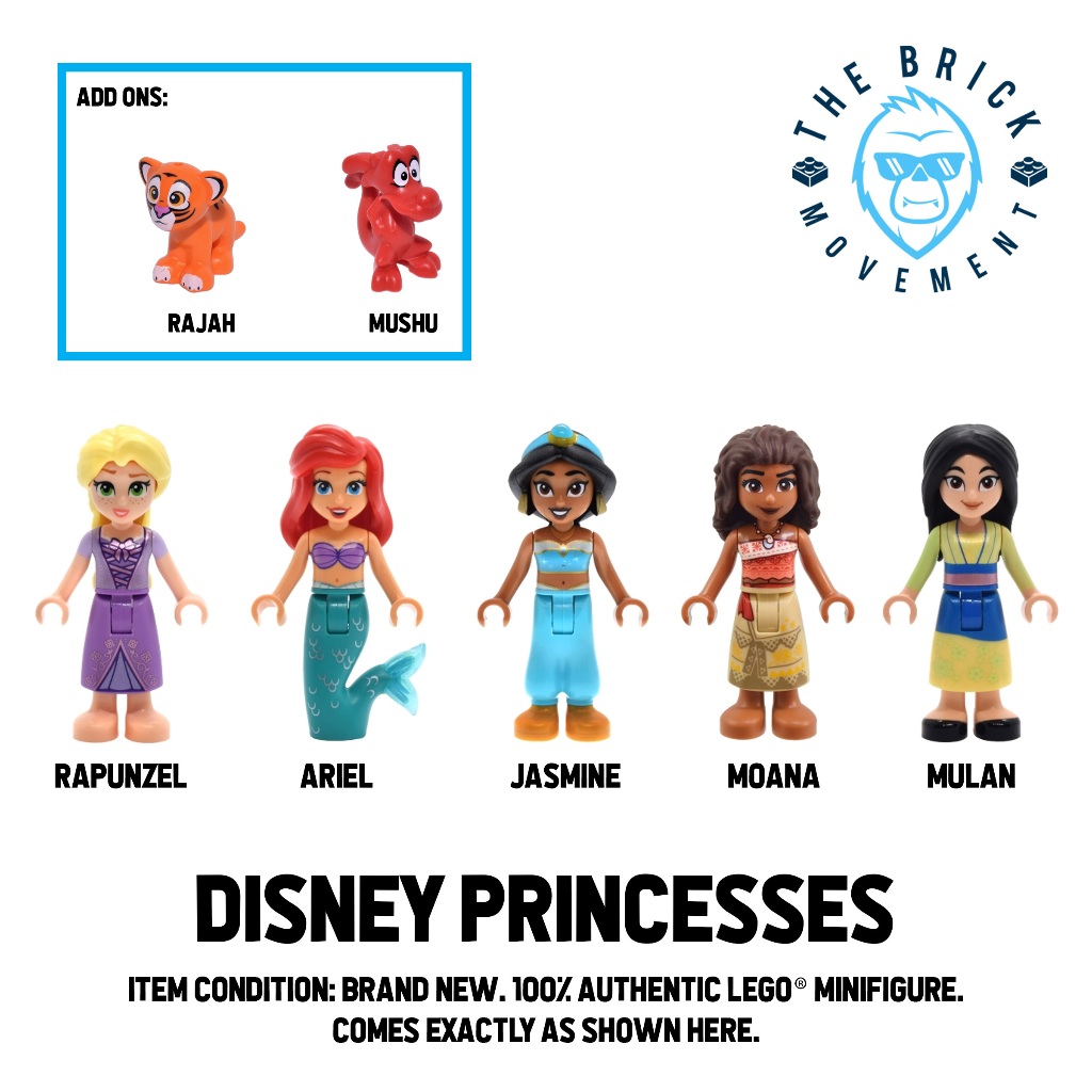 DISNEY Princesses & Royal Pets Minifigure | Shopee Philippines