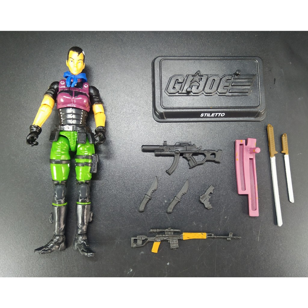 Hasbro's G.I.Joe STILETTO (GIJoe 50th Anniversary) | Shopee Philippines