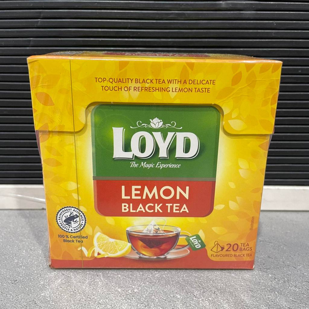 Loyd Tea Lemon Black Tea 20 Tea Bags | Shopee Philippines