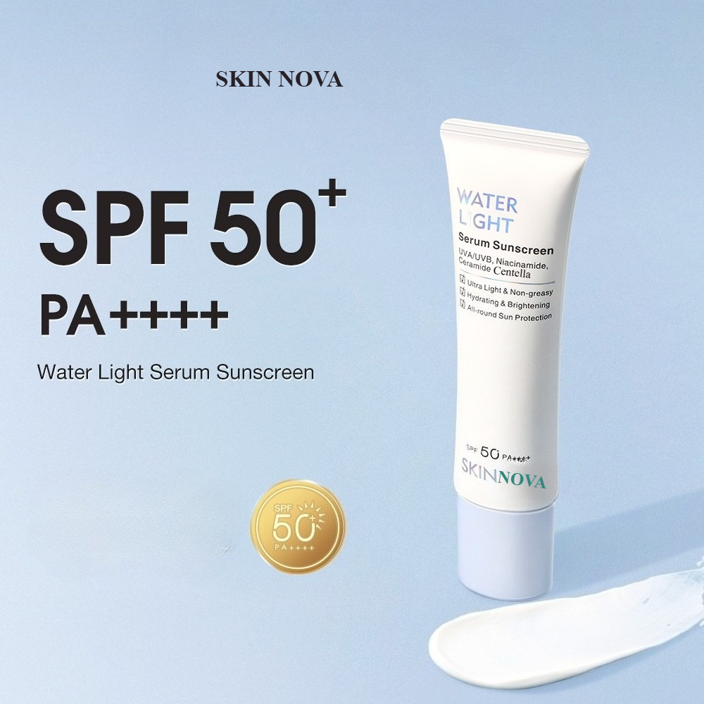SKINNOVA UV Sunscreen Water Light Serum Sunscreen SPF50+ PA ...
