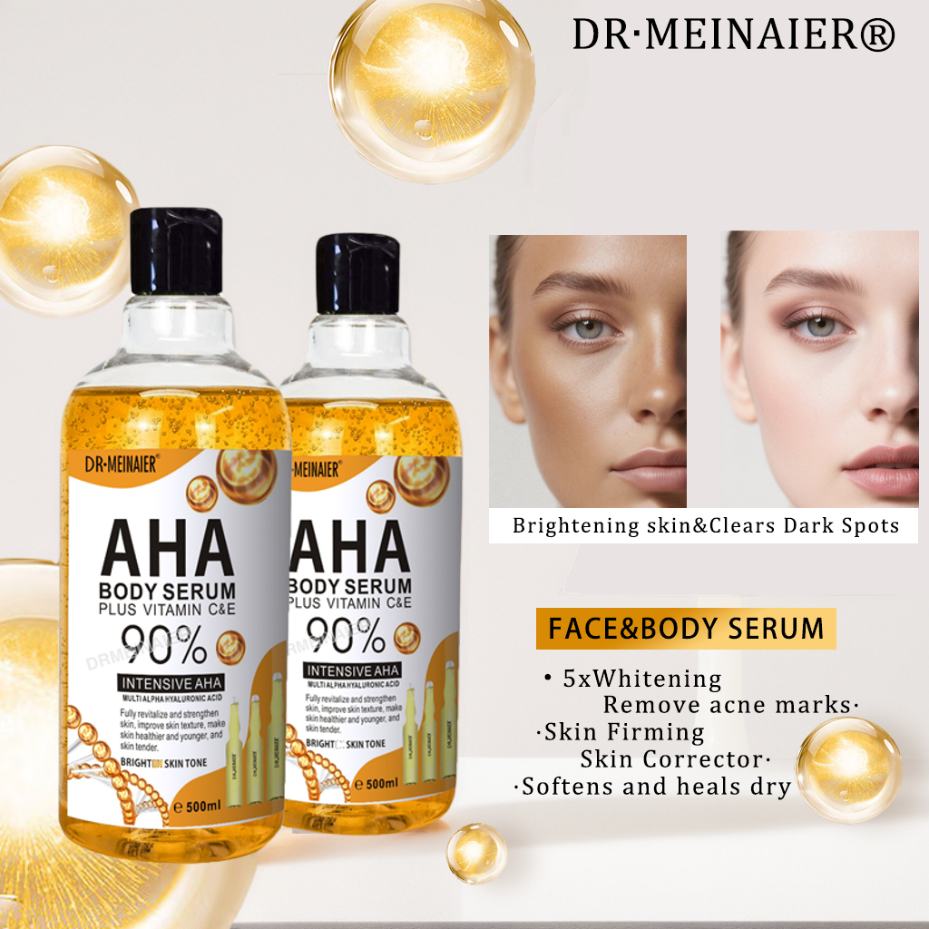 AHA Body Serum 500ml Whitening Essence Firming Rejuvenating Lightening ...