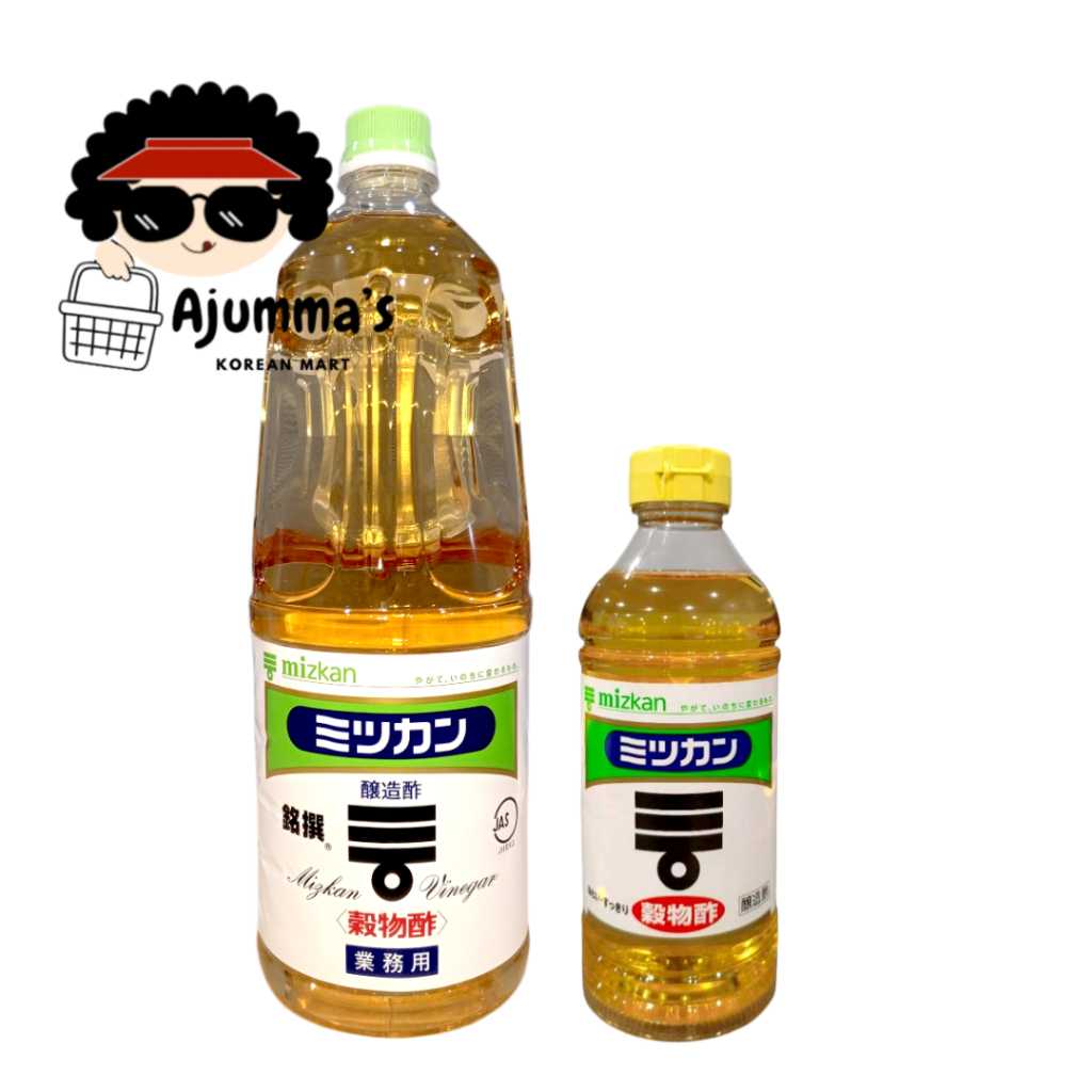 Japan Mizkan Rice & Grain Vinegar / Sushi Vinegar/Distilled Rice Vinegar - 1.8L/500ML | Shopee ...