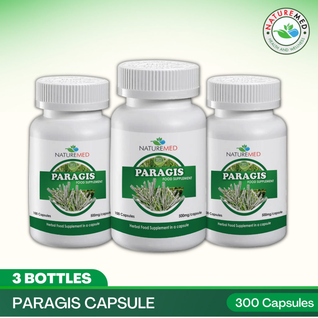 3 Bottles PARAGIS HERBAL CAPSULE| 300 Capsules | Reproduction Problems ...