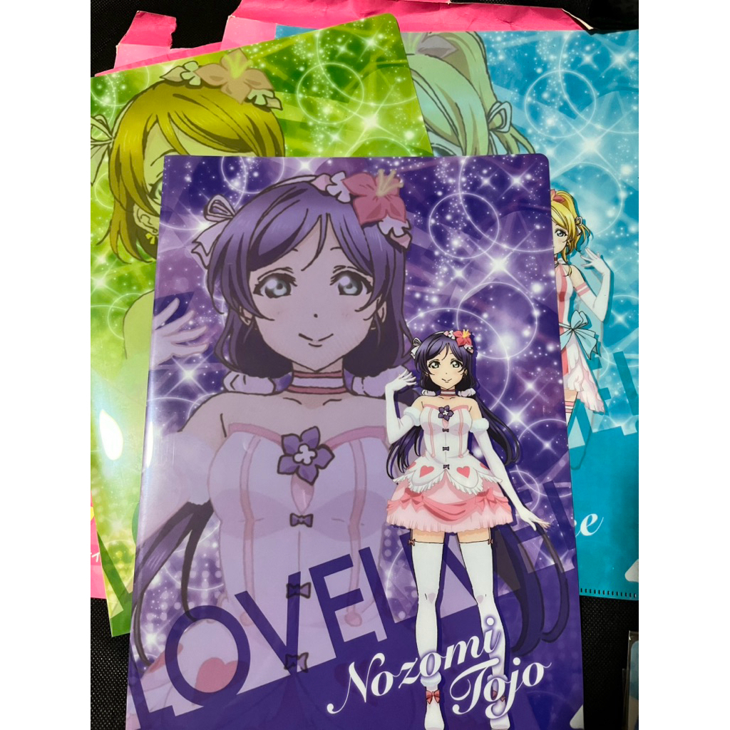 THE SCHOOL IDOL OFFICIAL MERCH FOLDERS 3pcs | Shopee Philippines