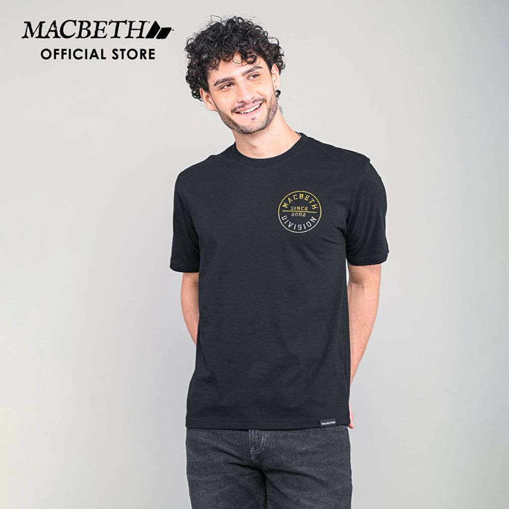 Macbeth Division Collections Men's Reg. Tee " CREST " | Shopee Philippines
