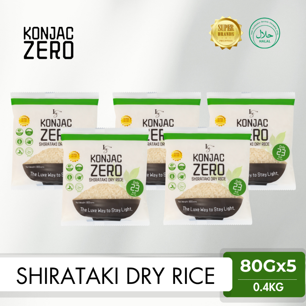 KONJAC ZERO SHIRATAKE DRY RICE 80G | LOW-CALORIE | SUGAR-FREE | CHOLESTEROL-FREE RICE ...