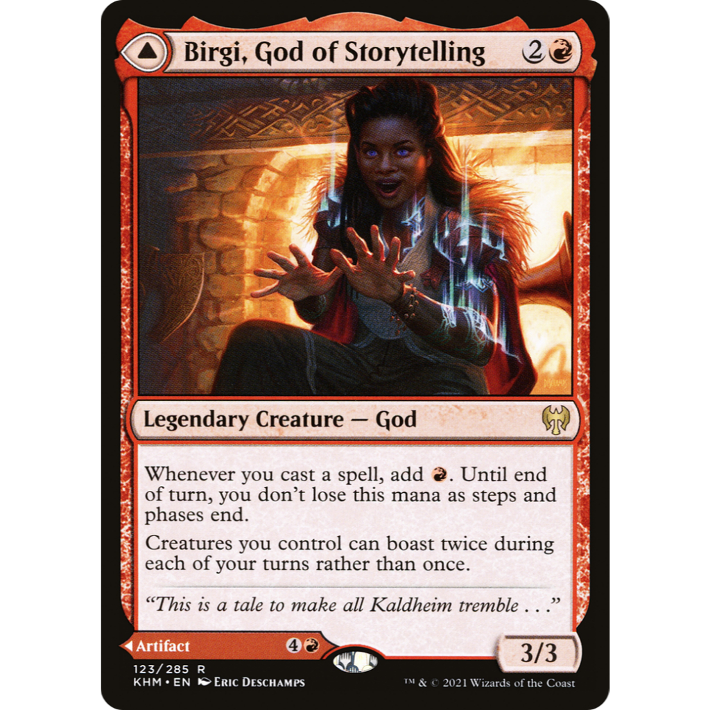 Birgi,God of Storytelling KHM MTG Proxy | Shopee Philippines