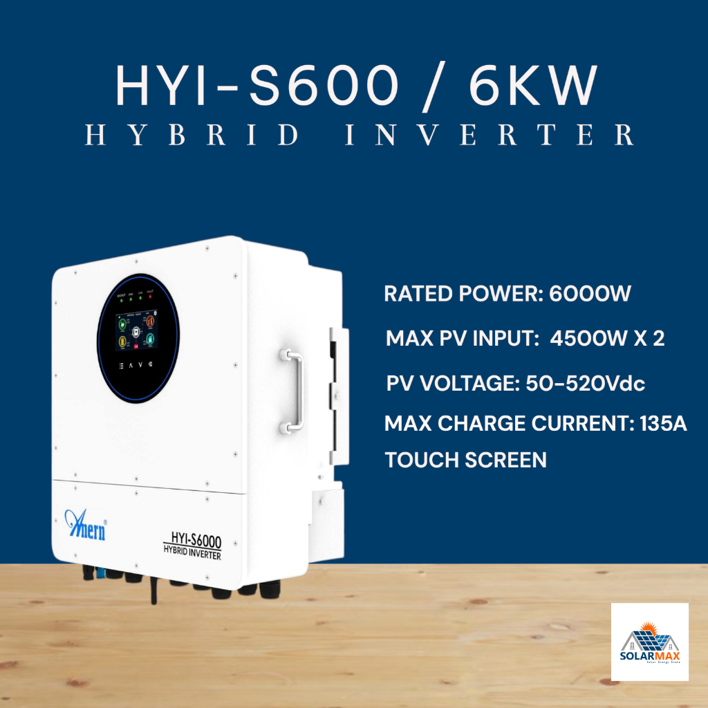 Anern HYI-S6000 Hybrid Inverter | Shopee Philippines