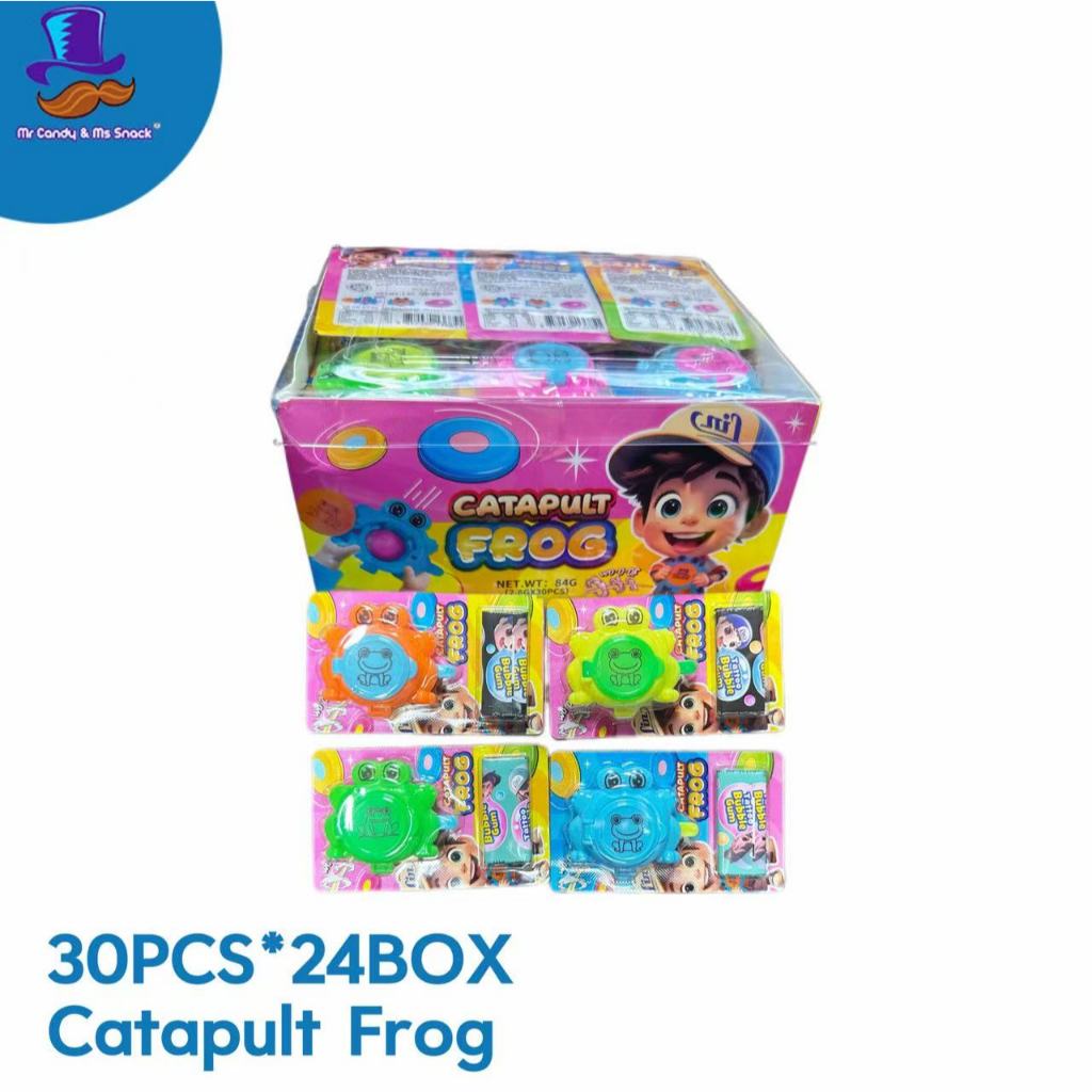 COD【Mr candy】30pcs Catapult Frog Children's Candy/Savory Snacks/Popular ...