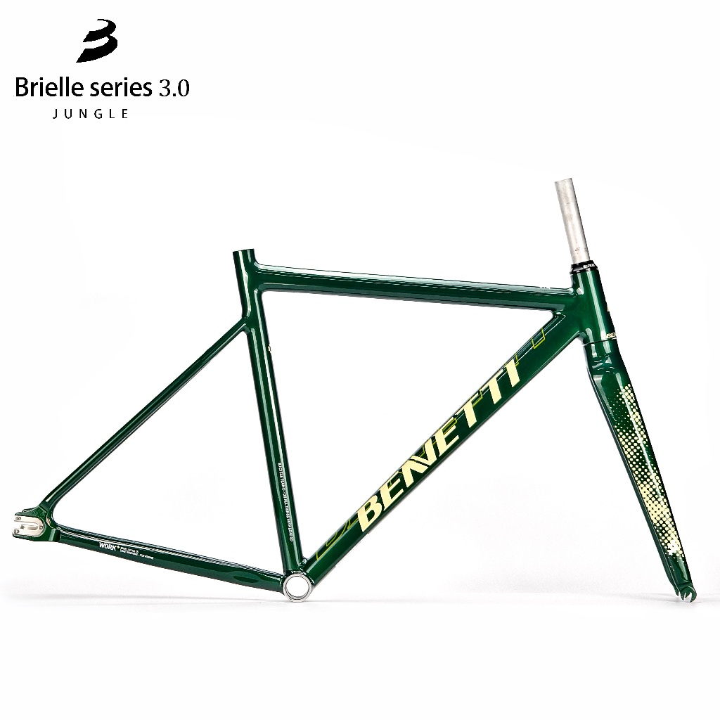 BJ Cycle Benetti Brielle 3.0 Forest Track Frameset | Shopee Philippines