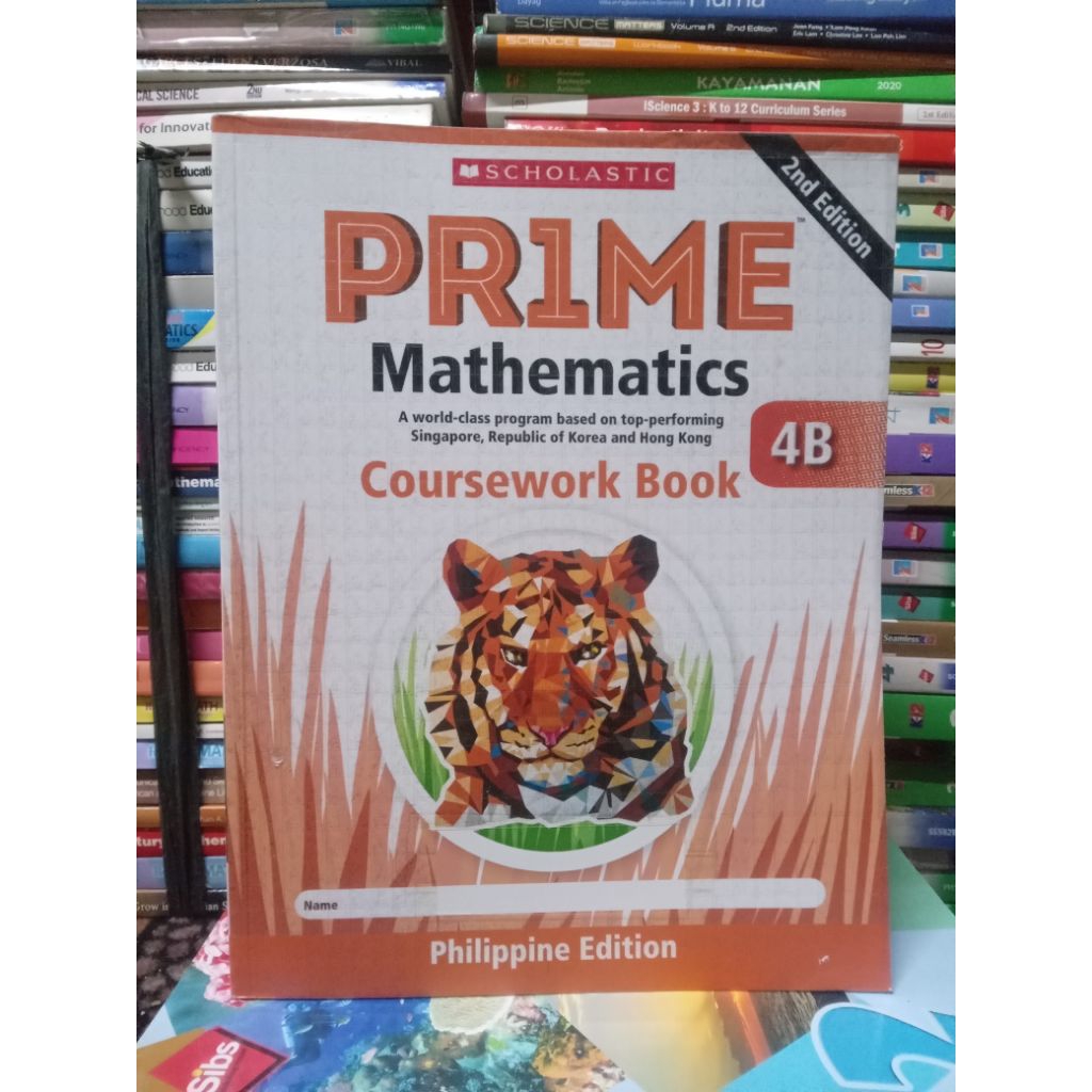 PRIME MATHEMATICS COURSEWORK BOOK 4B (USED) | Shopee Philippines