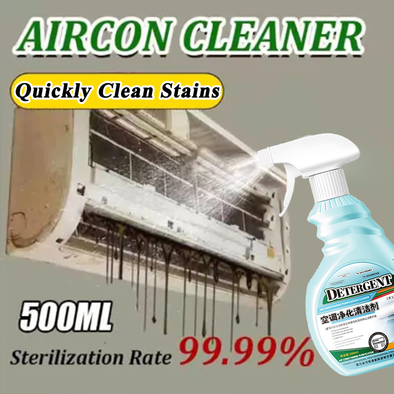 Aircon Cleaner No Dismantling Aircon Cleaner Car/Home Air Con Cleaner ...