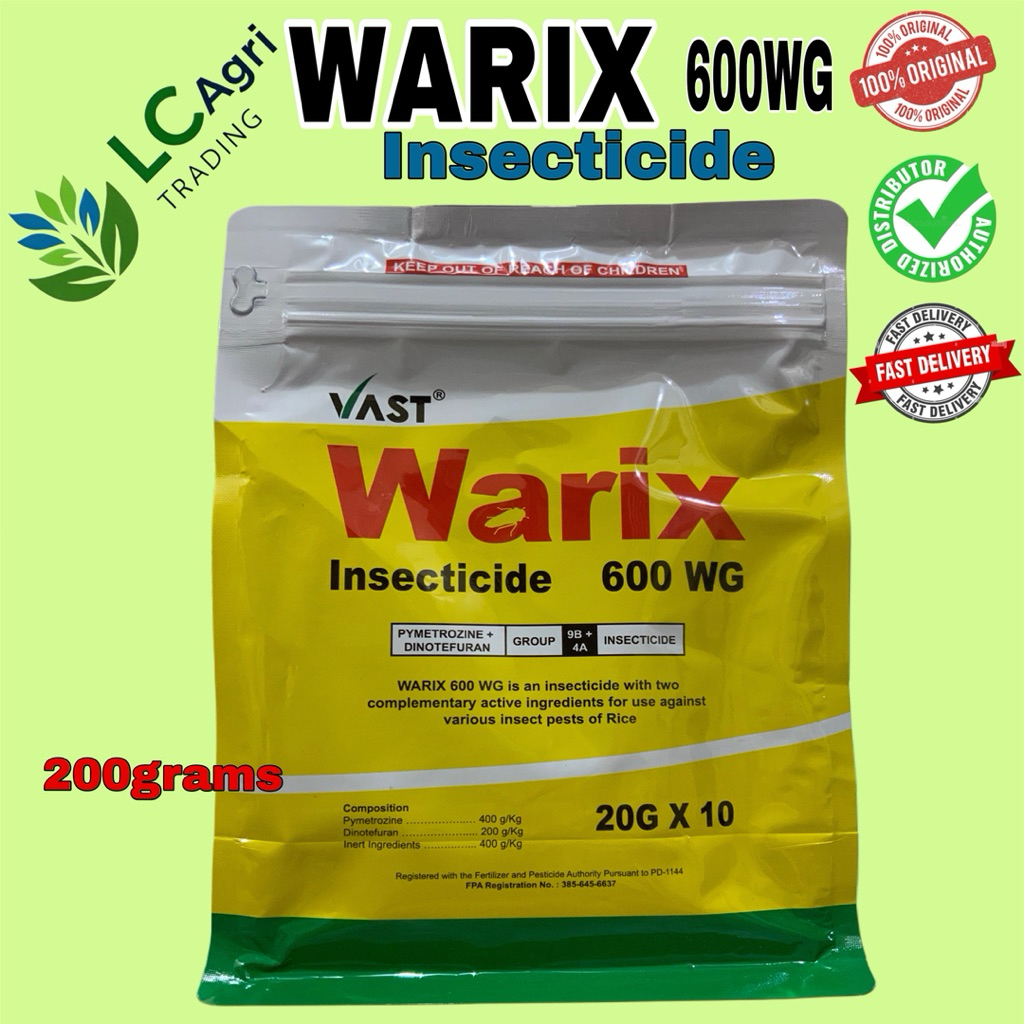 Warix 600wg Insecticide by Vast 20x10g | Shopee Philippines