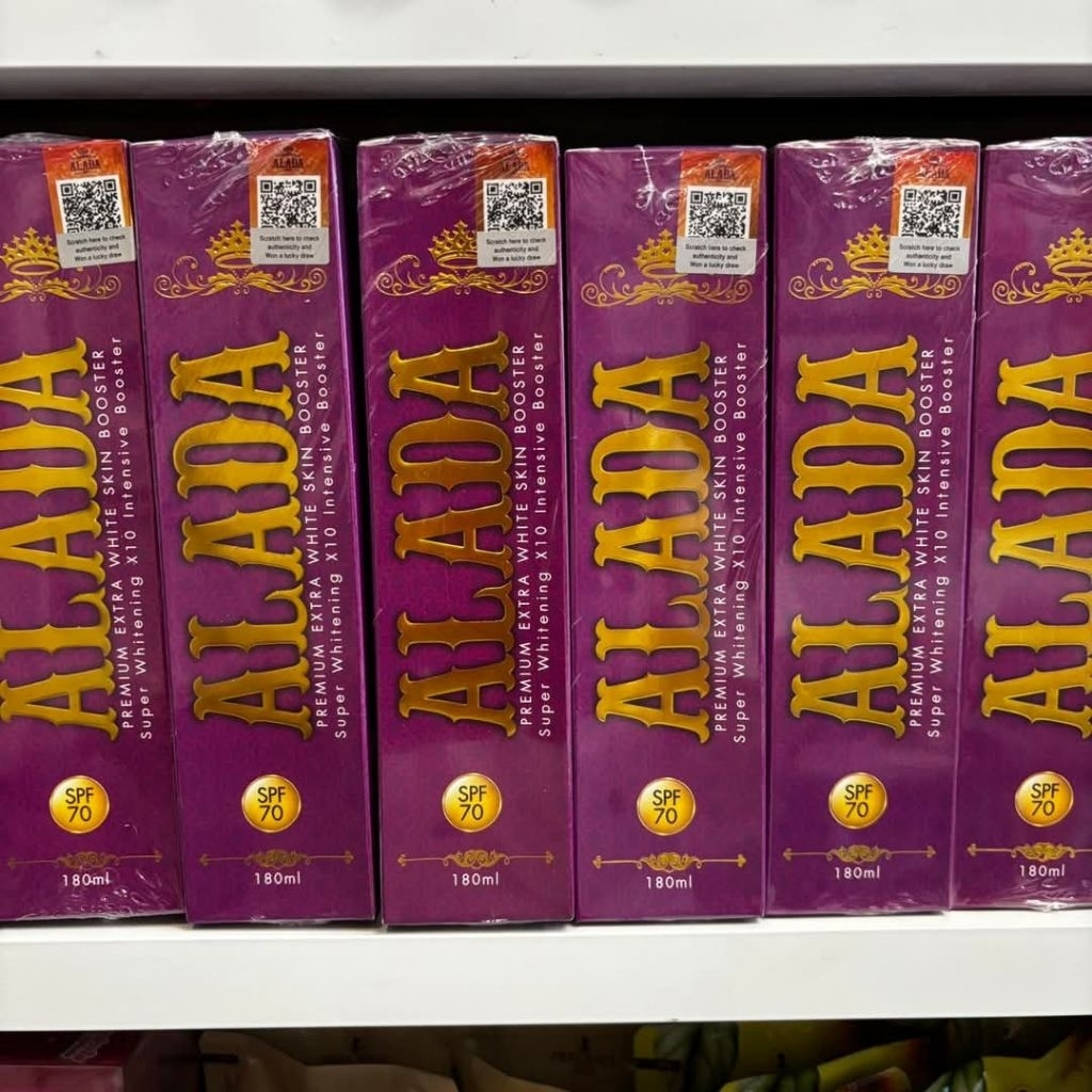 Alada Premium Extra White Skin Booster Super Whitening x10 Intensive ...