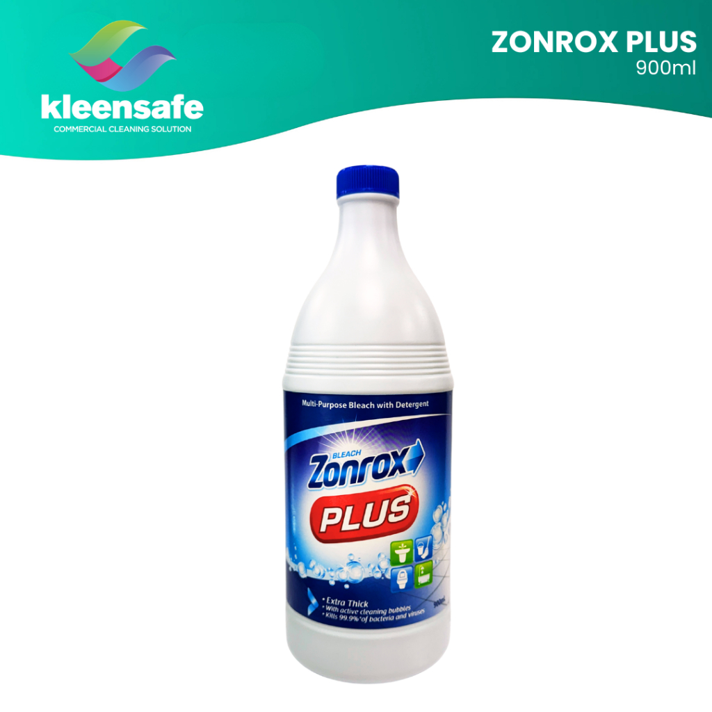 Kleensafe x Zonrox Plus 900ml | Multi-purpose Bleach with Detergent ...