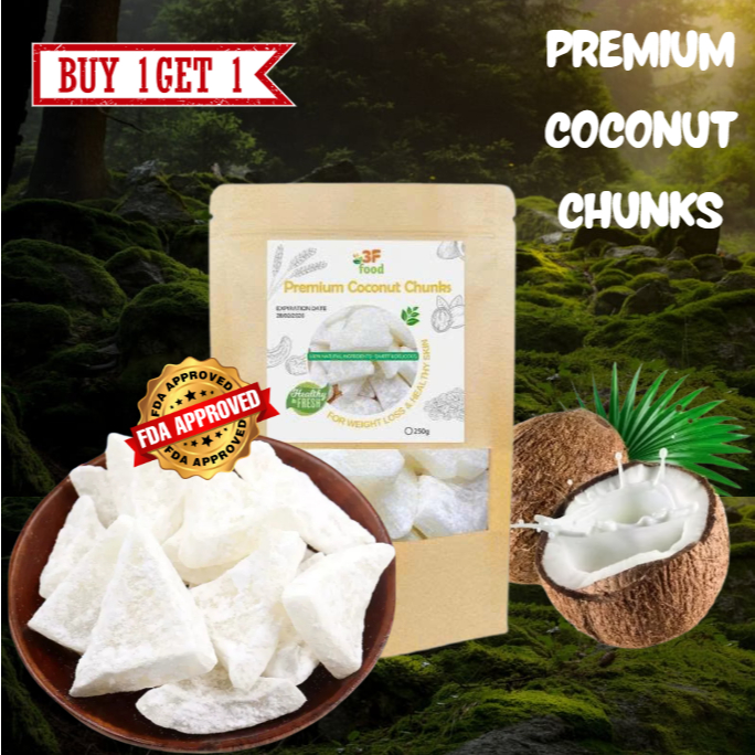 [ BEST SALE ] Premium Coconut Chunks – No Sugar, Sweet, Chewy, and ...