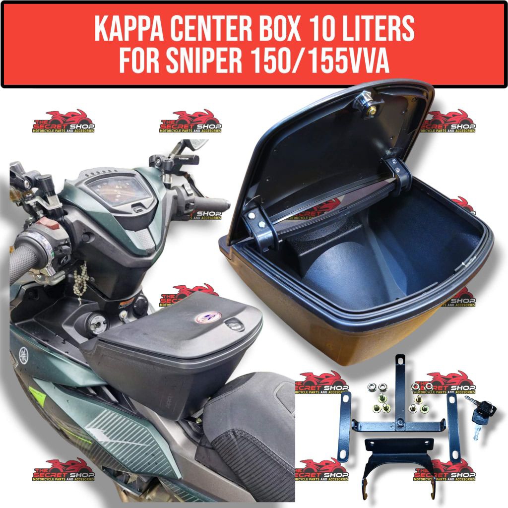 SNIPER 150/155 Center Box with bracket | Shopee Philippines