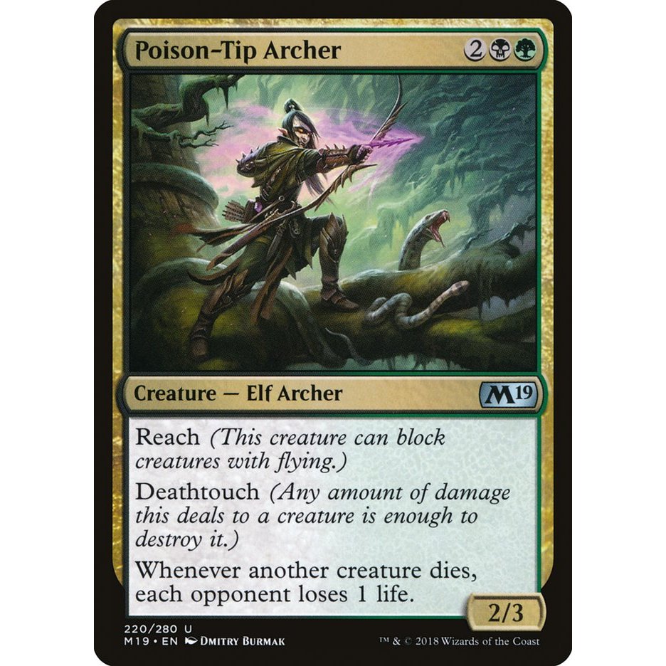Poison-Tip Archer | Magic The Gathering | MTG | Shopee Philippines