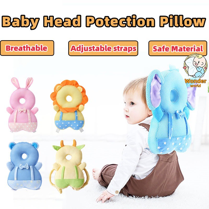 Baby Head Protector Pillow Adjustable Safety Cushion for Toddler ...