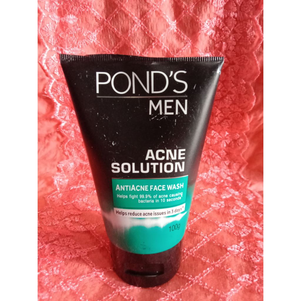 Sale!! ponds men acne solution 100g | Shopee Philippines