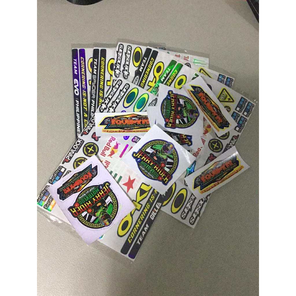 Customized Holographic Sticker Logos for Motorcycle Riders High Quality ...