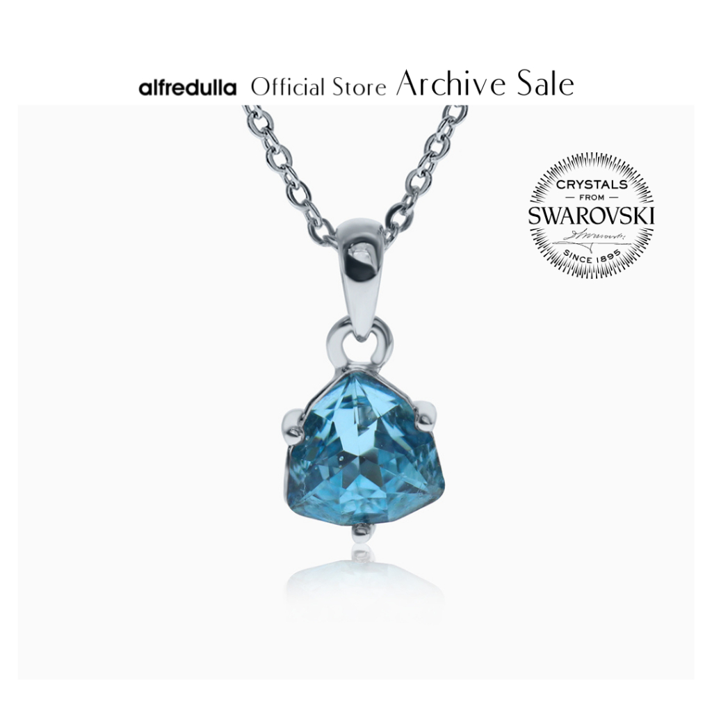 Alfredulla Cased Trilliant M Crystals from Swarovski® Necklace | Shopee ...