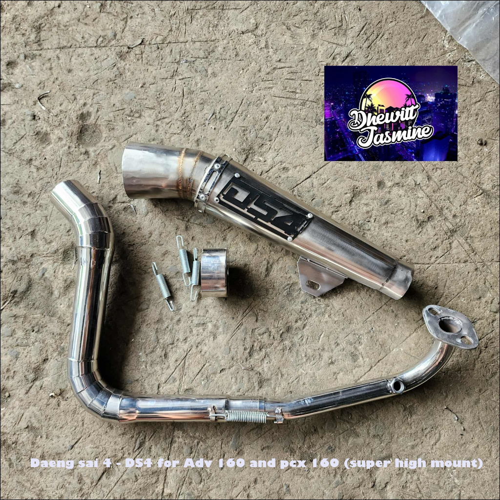 DS4 (DAENG SAI 4) for Adv 160 and pcx 160 (super high mount) | Shopee ...